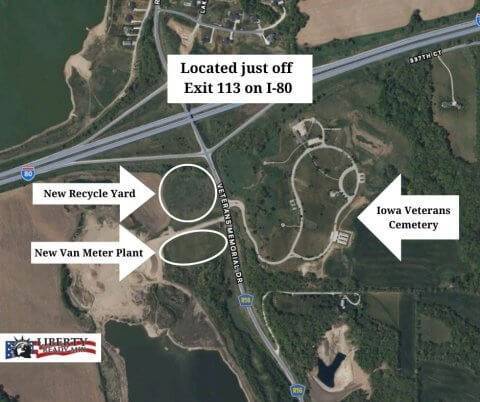 New Van Meter Recycling Yard and Plant | Liberty Ready Mix